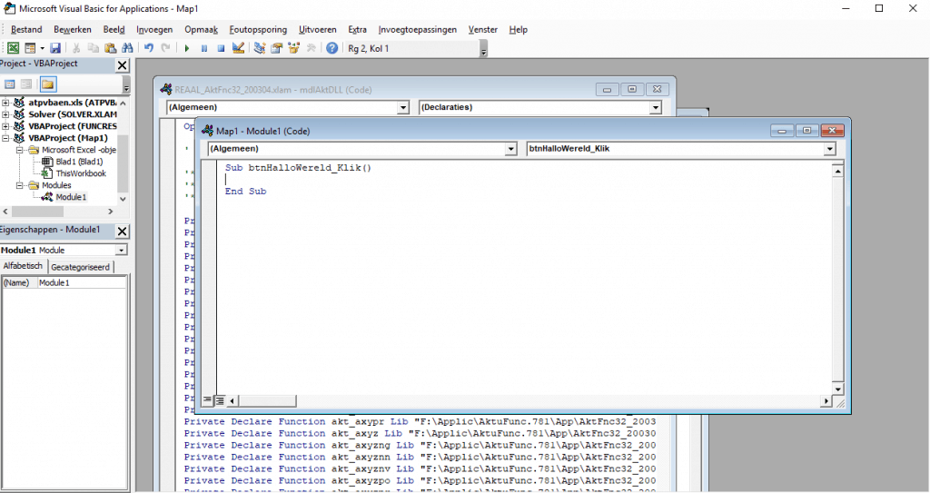 VBA, wat is dit, wat kan ik ermee en hoe leer ik het? - Excelweb.nl